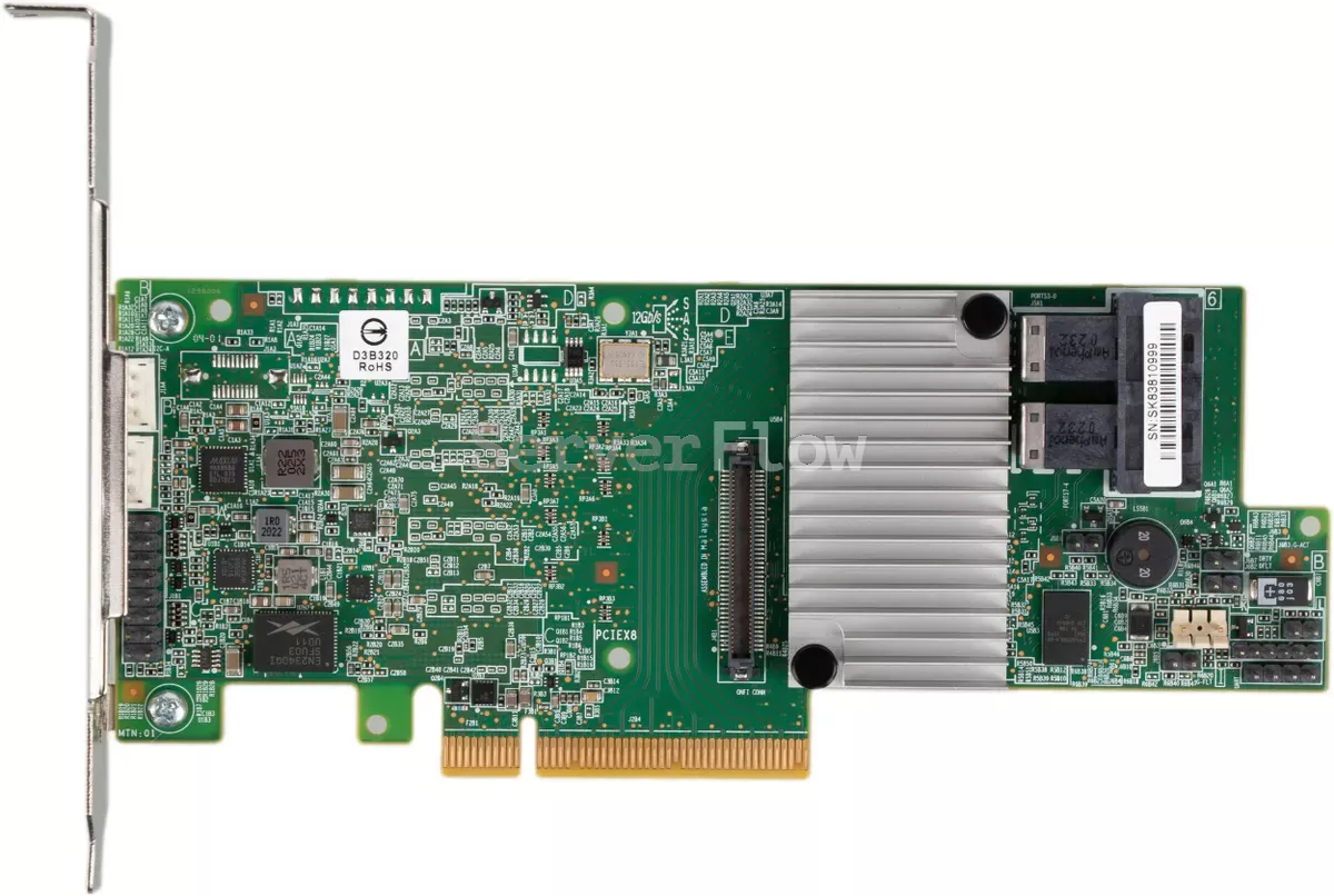 RAID контроллер Broadcom MegaRAID 9361-8i (SAS/SATA 12GB/s, 2GB Cache ...